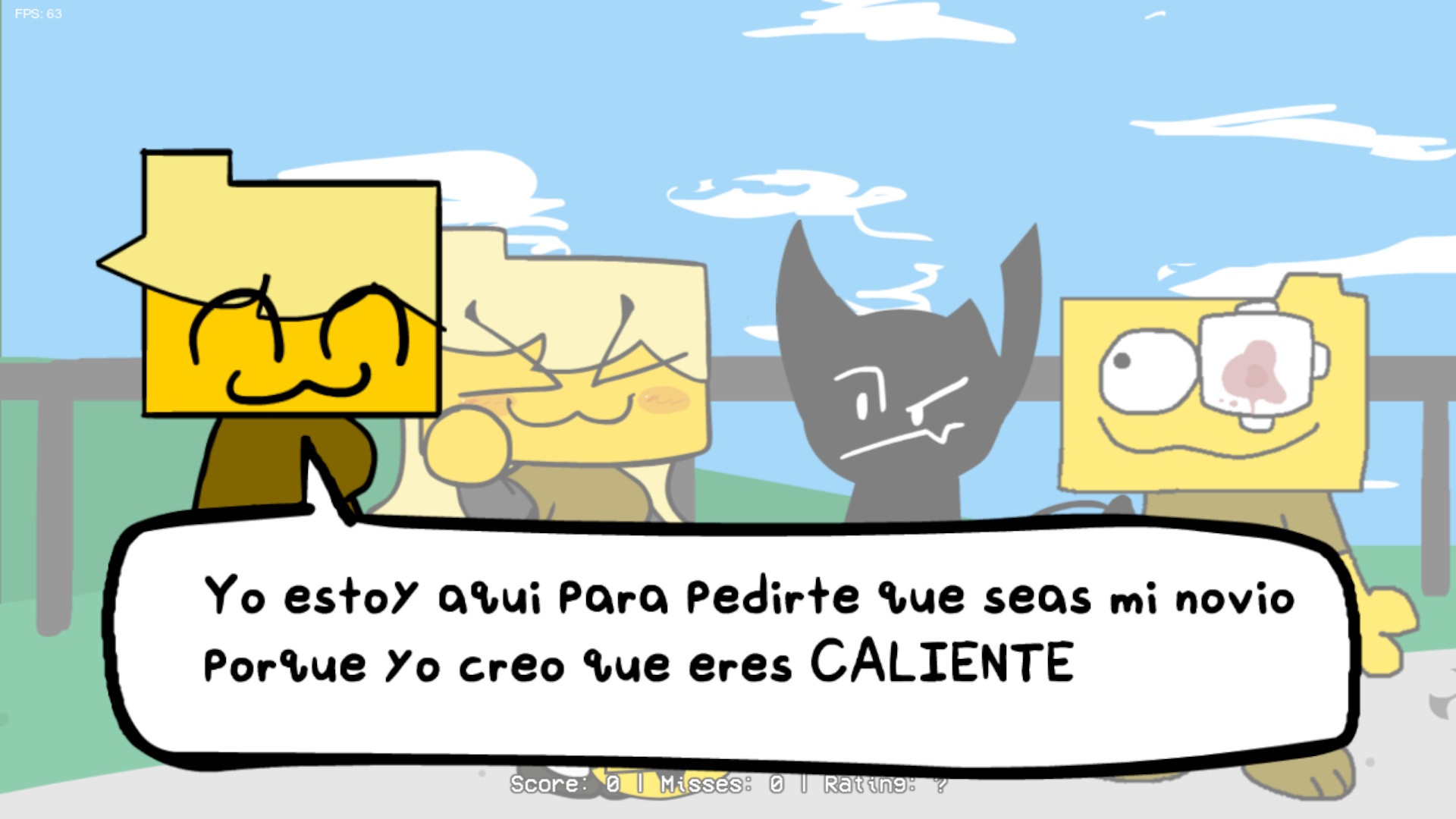 Vs Meri(that one fangirl/Oh esta chica fan)[ES]PA Mod for Friday Night ...
