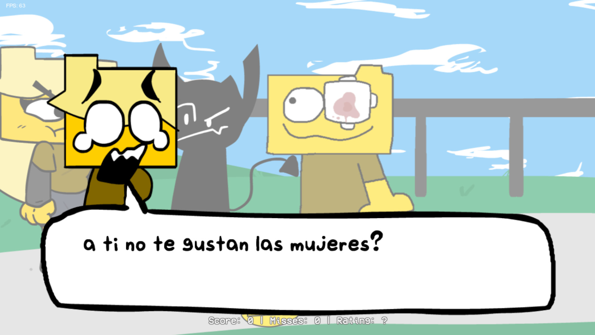 Vs Meri(that one fangirl/Oh esta chica fan)[ES]PA [Friday Night Funkin ...