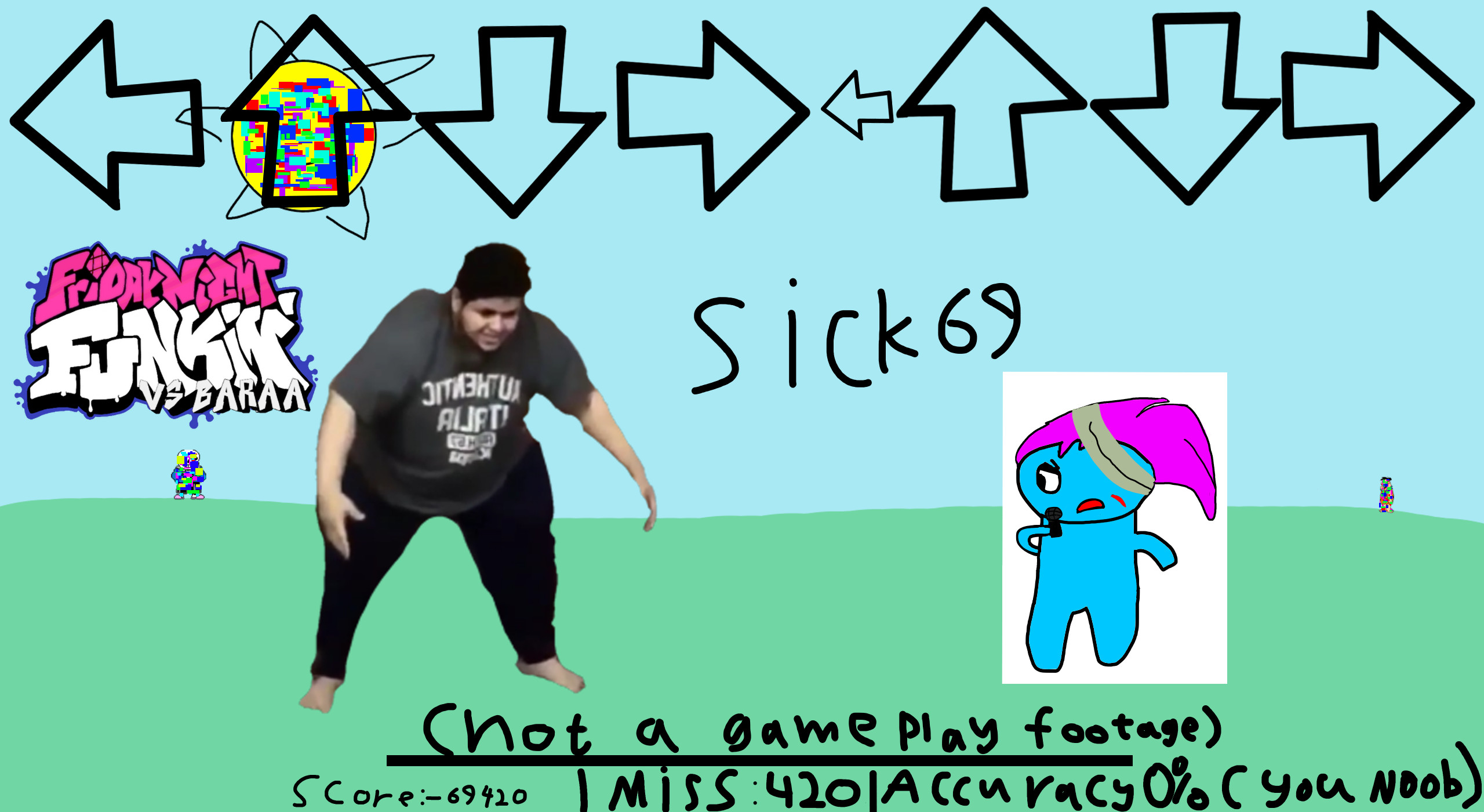 FNF v.s BARAA (TOOOOOO LOW EFFORT MOD) Mod for Friday Night Funkin ...