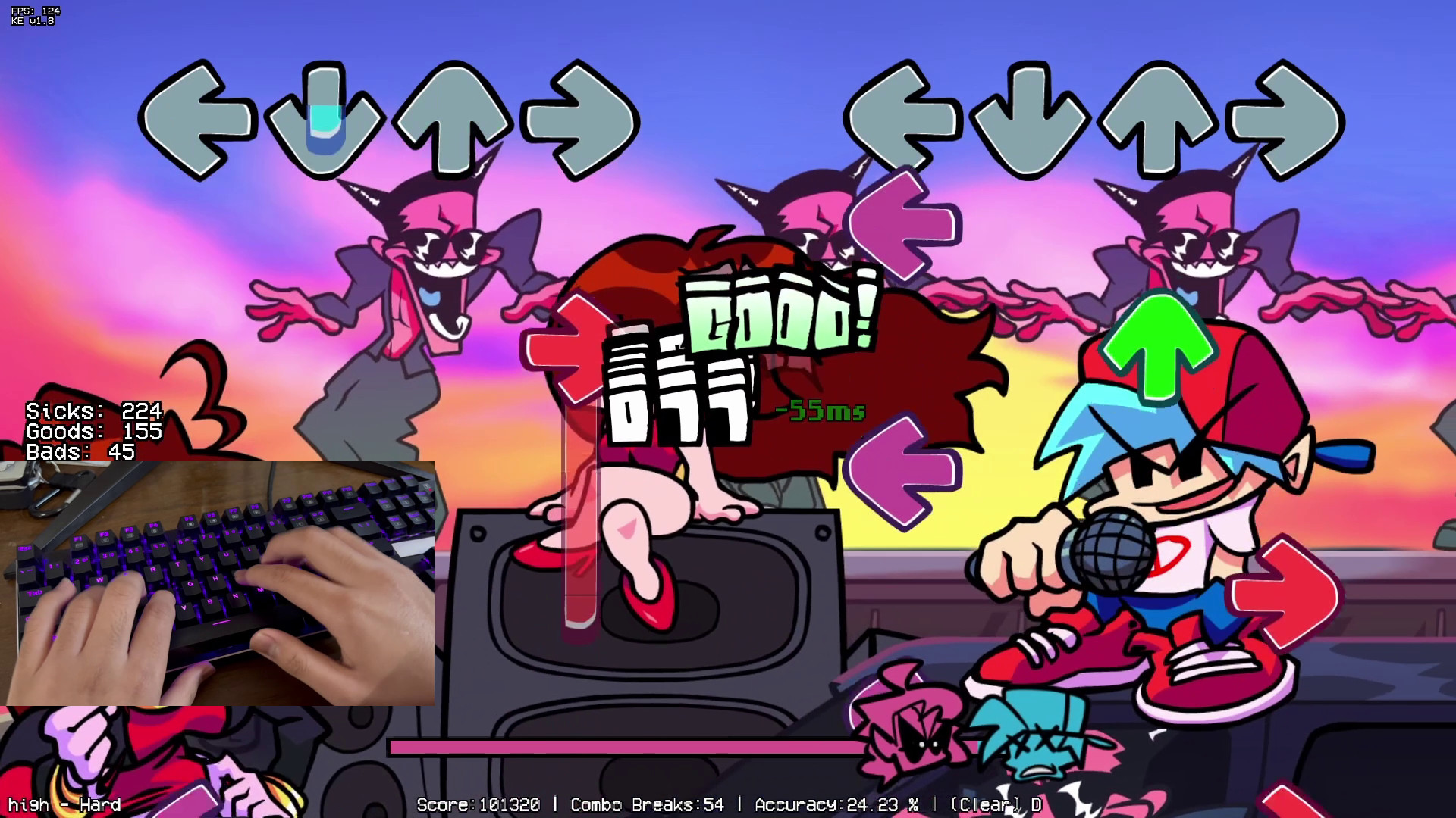 fnf but both sides Mod for Friday Night Funkin' | FNF Mods