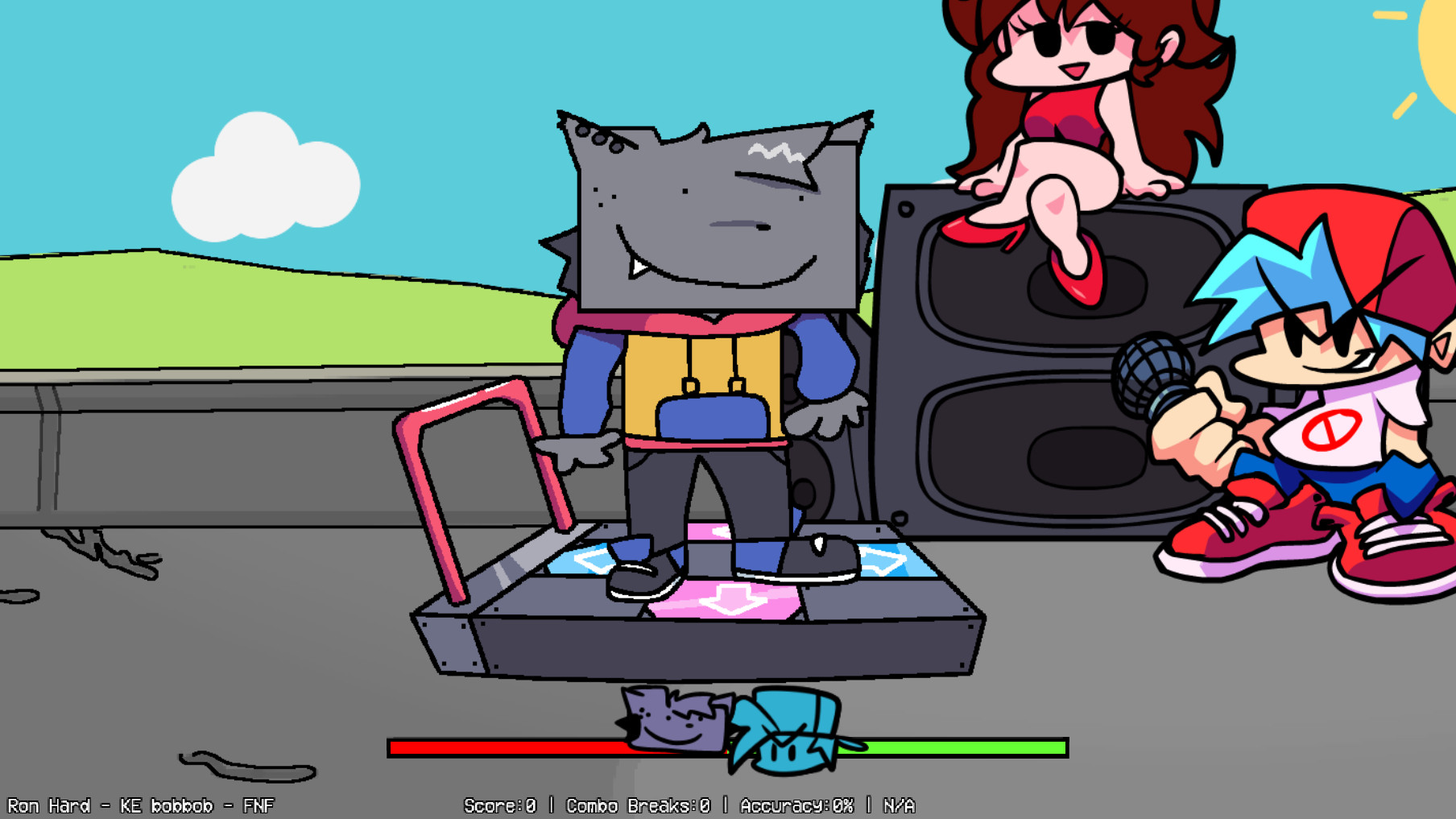 Kapi Ron (SkinMod) [Friday Night Funkin'] [Mods]