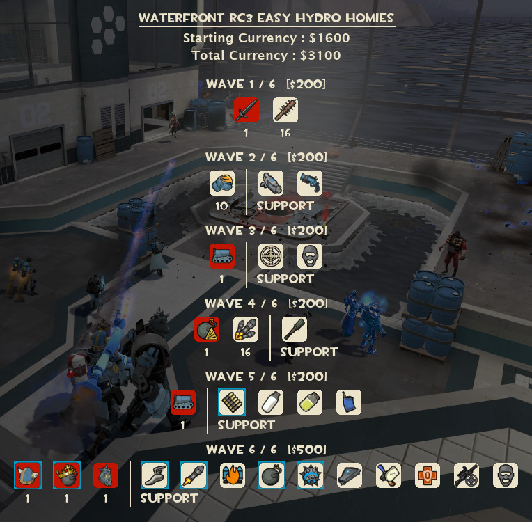 [MvM] Hydro Homies (Easy) - Waterfront [Team Fortress 2] [Mods]