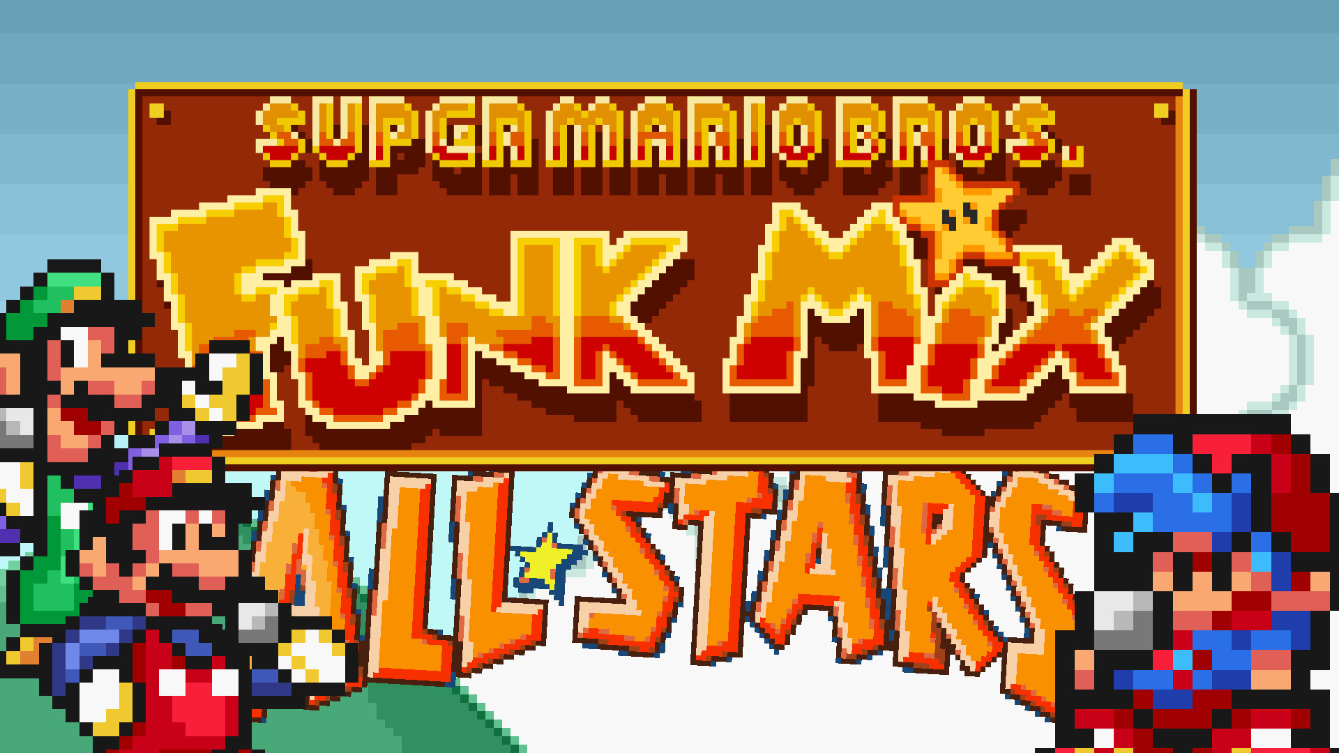 (OUTDATED) SMB Funk Mix All Stars Edition! Mod for Friday Night Funkin ...