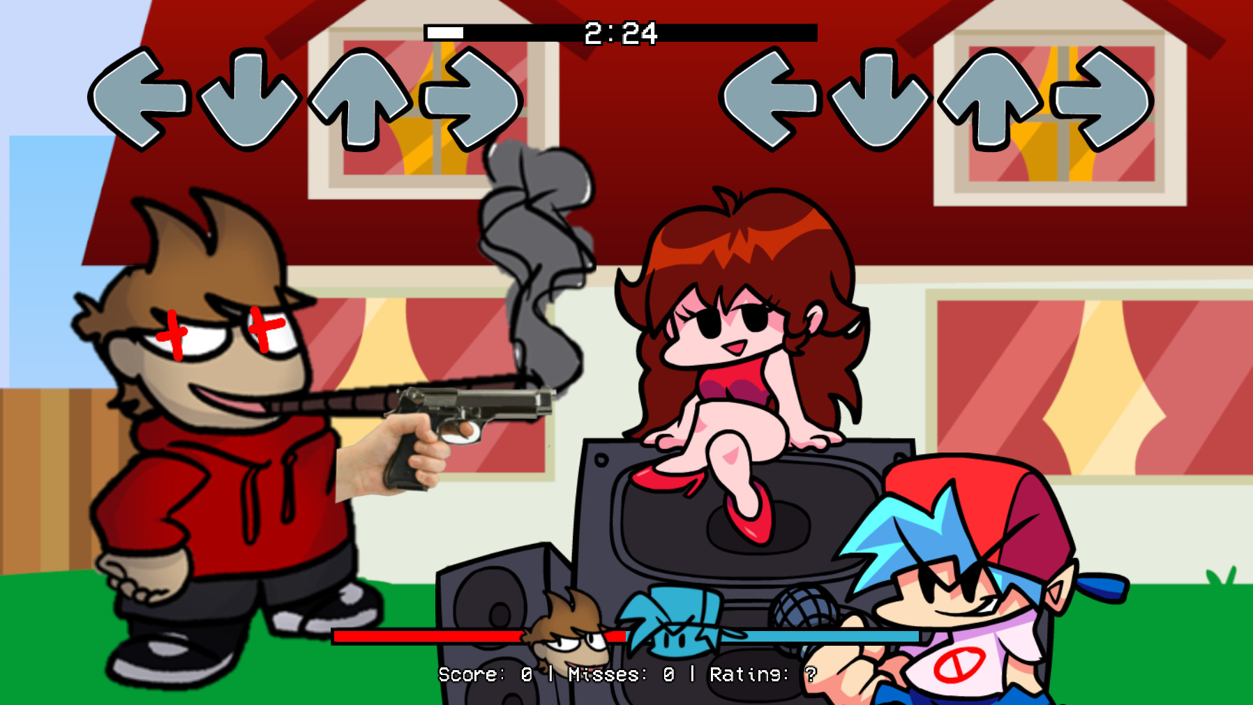 Vs Blunt Tord Round 2 (NOW WITH CUTSCENES) (FNF) Mod for Friday Night ...
