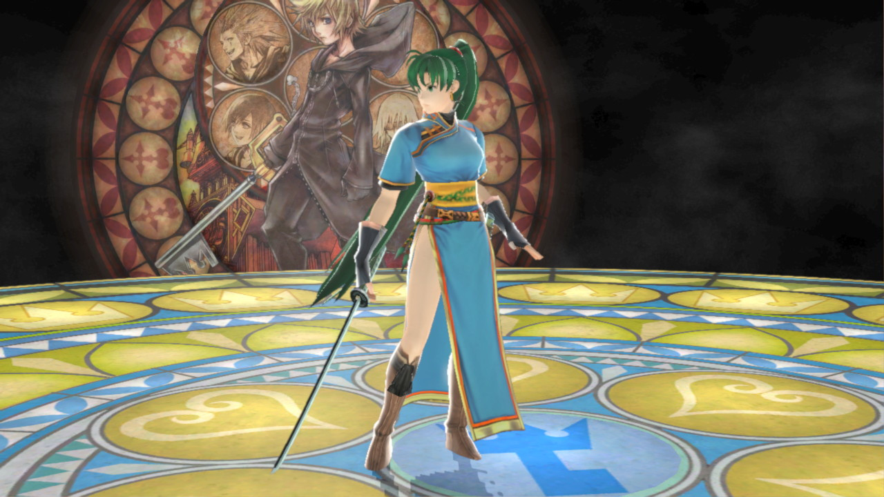 Lyn over Lucina Mod for Super Smash Bros. Ultimate | SSBU Mods