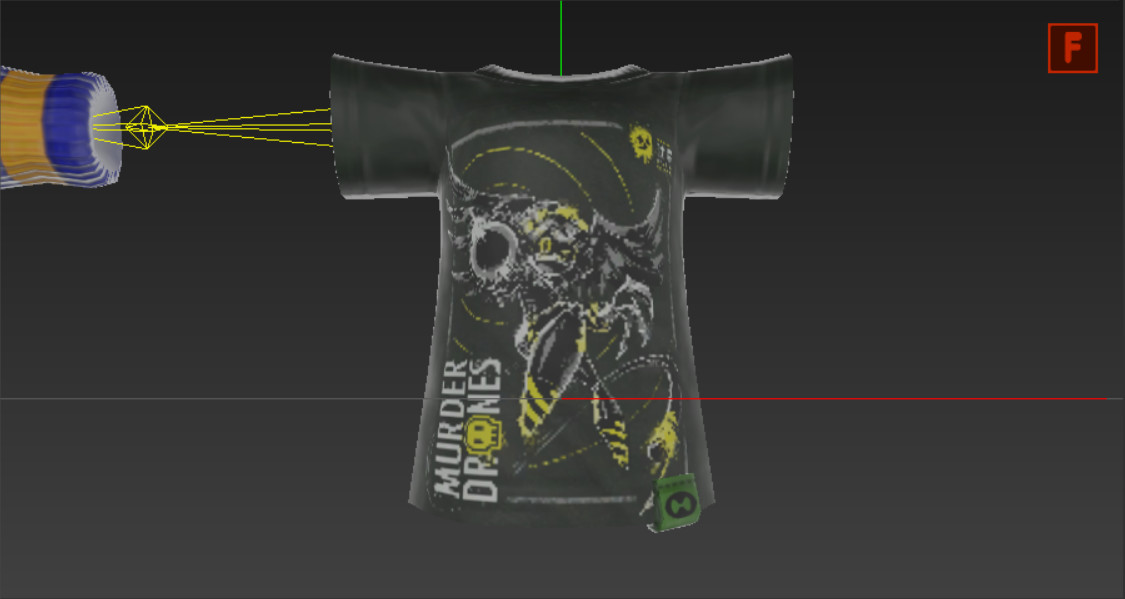 Murder Drones Tee Mod for Splatoon | Splatoon Mods