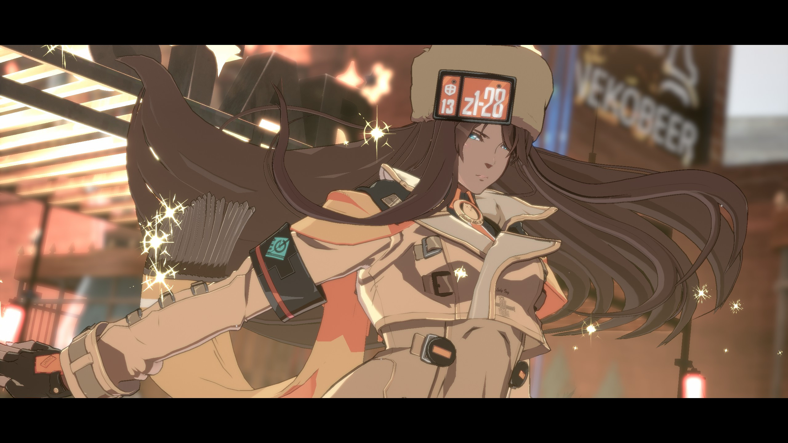 Dark skin / brown hair for Millia's default color Mod for GUILTY GEAR ...