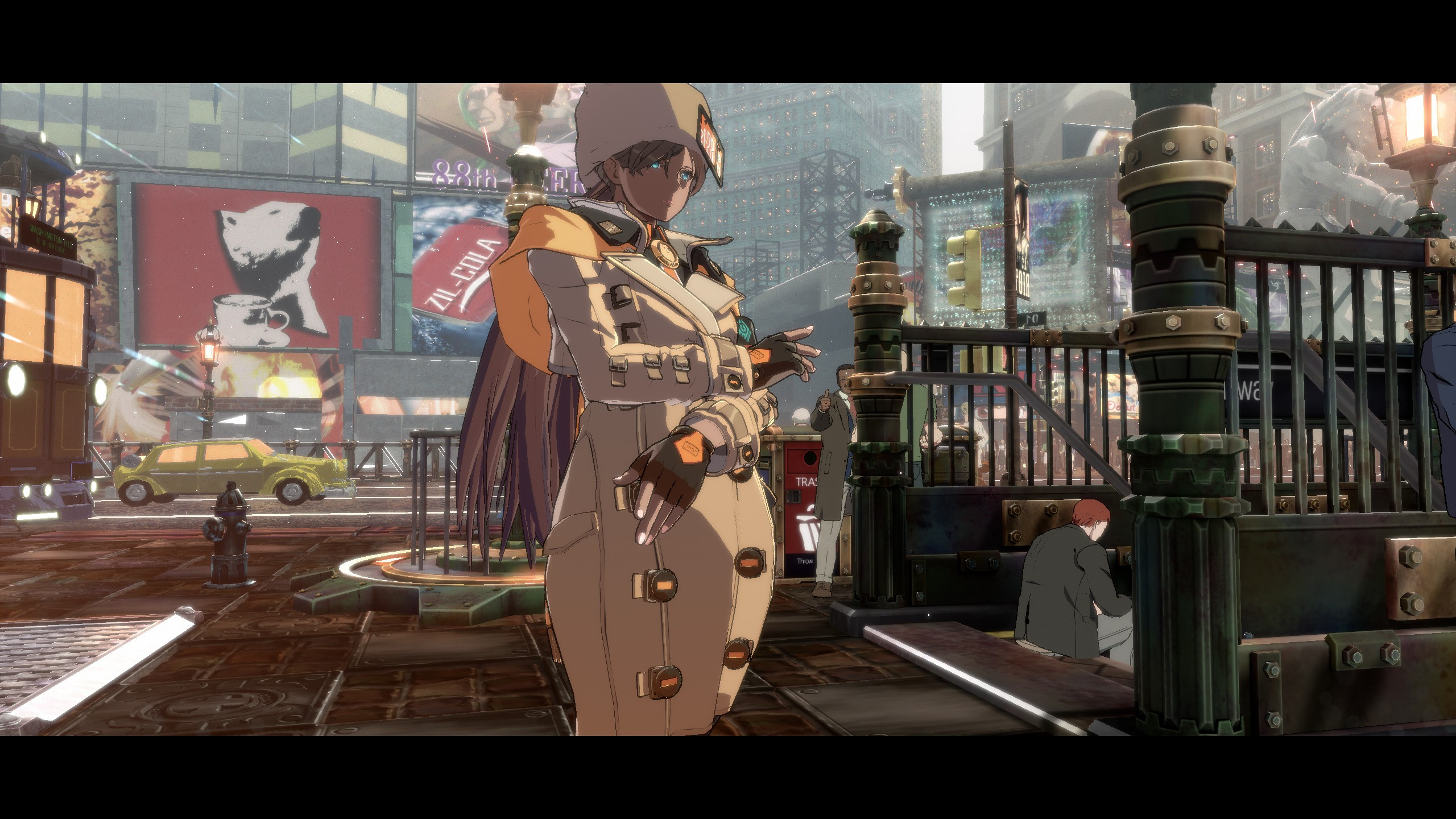 Dark skin / brown hair for Millia's default color Mod for GUILTY GEAR ...