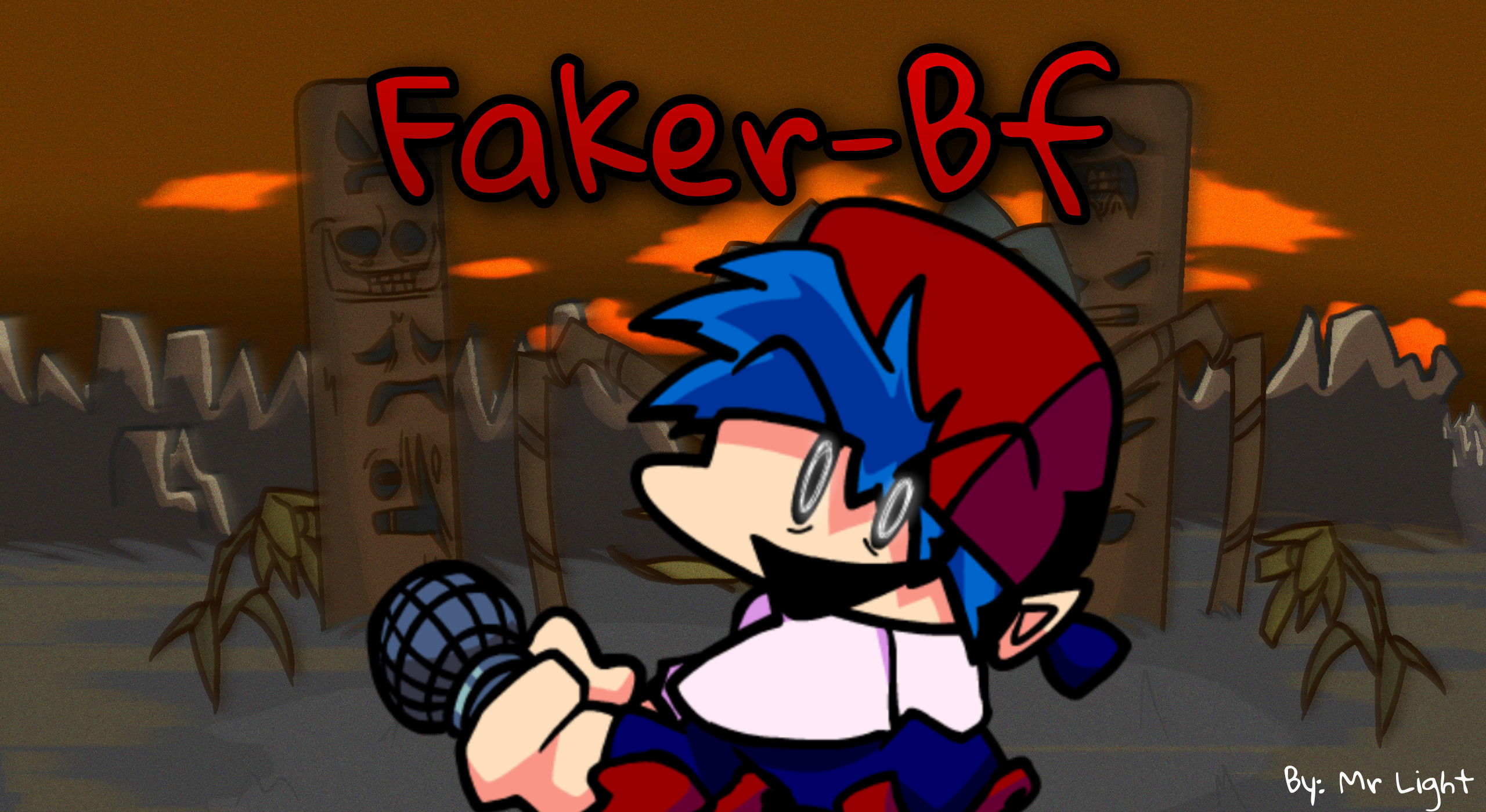 VS Faker BF Mod for Friday Night Funkin' | FNF Mods