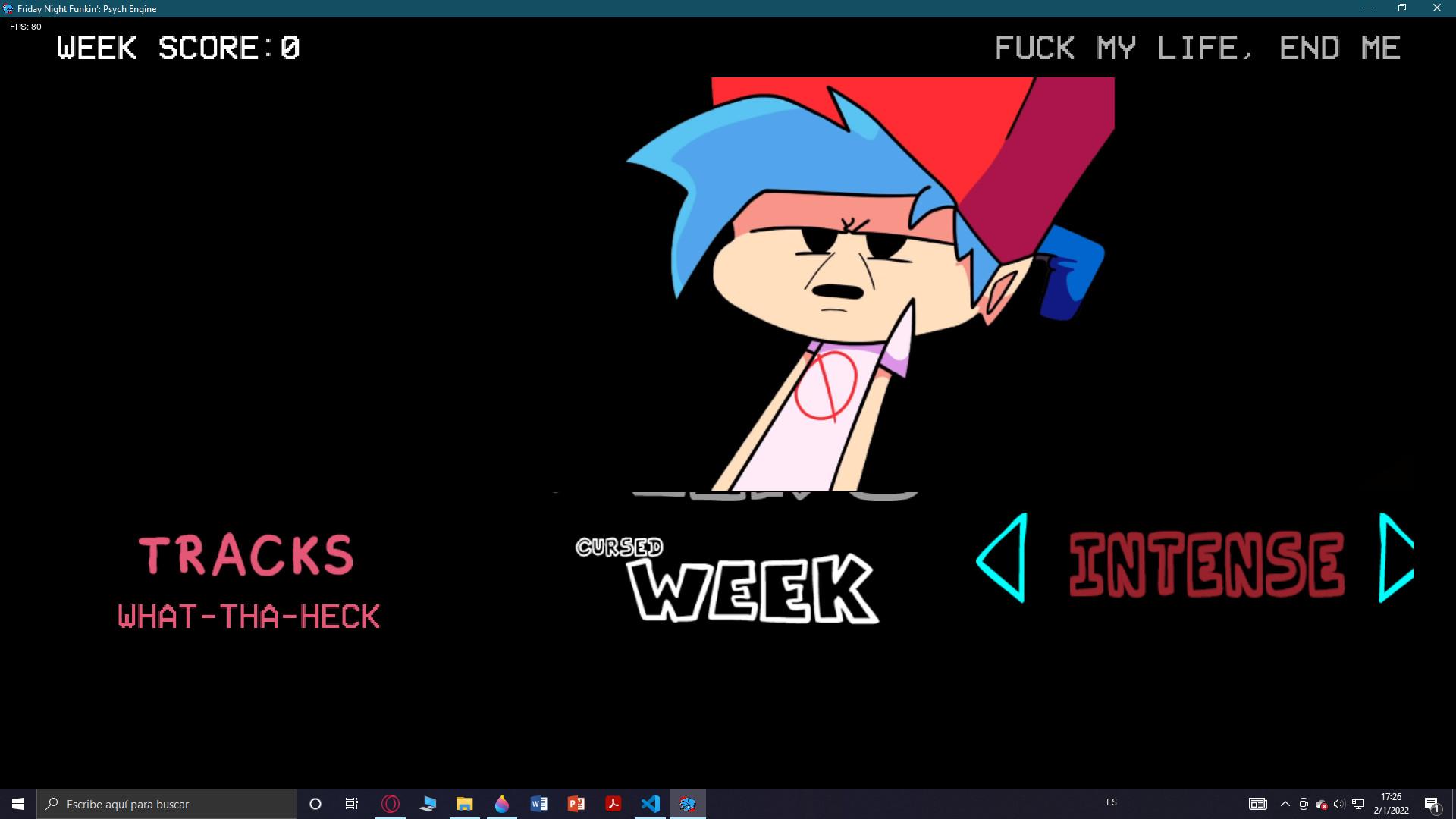 FNF in the cursed week (DEMO) [Friday Night Funkin'] [Mods]
