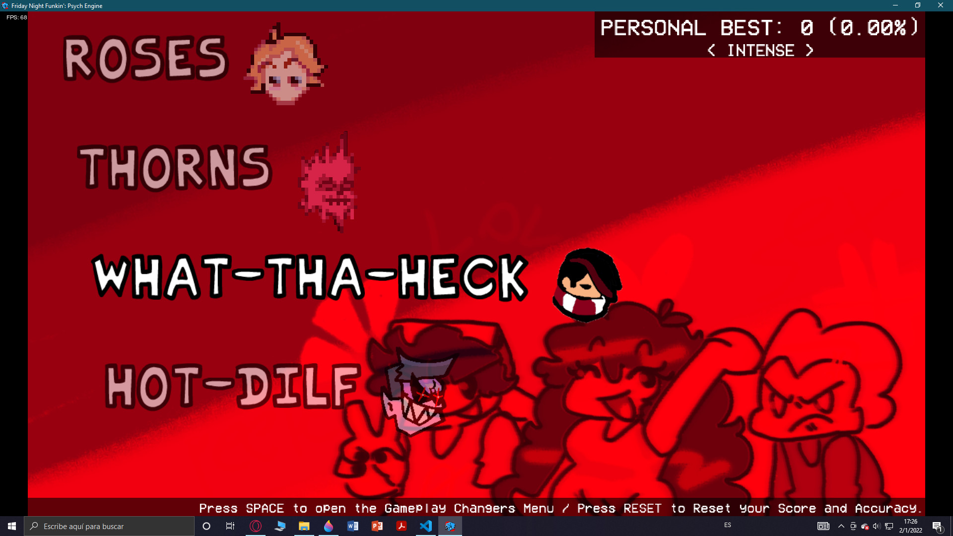 FNF in the cursed week (DEMO) [Friday Night Funkin'] [Mods]