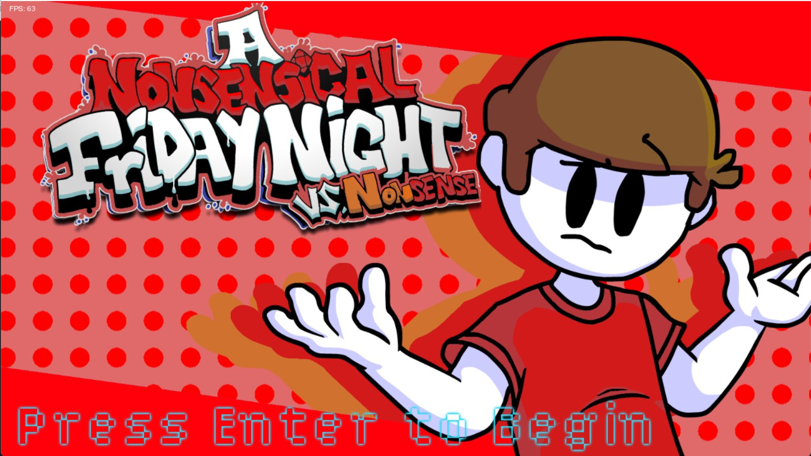 A Nonsensical *Red* Recolor VS. Nonsense 2.0 [Friday Night Funkin'] [Mods]