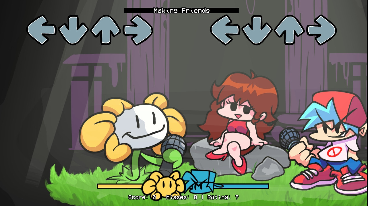Vs Flowey Psych Engine Port Mod for Friday Night Funkin' | FNF Mods