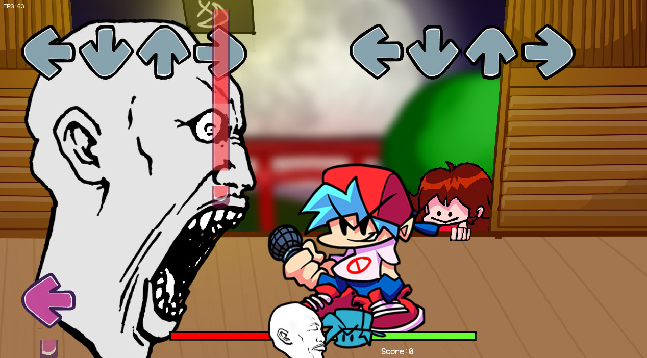 FNF vs The Face (Not Floating) - battle cats mod Mod for Friday Night ...