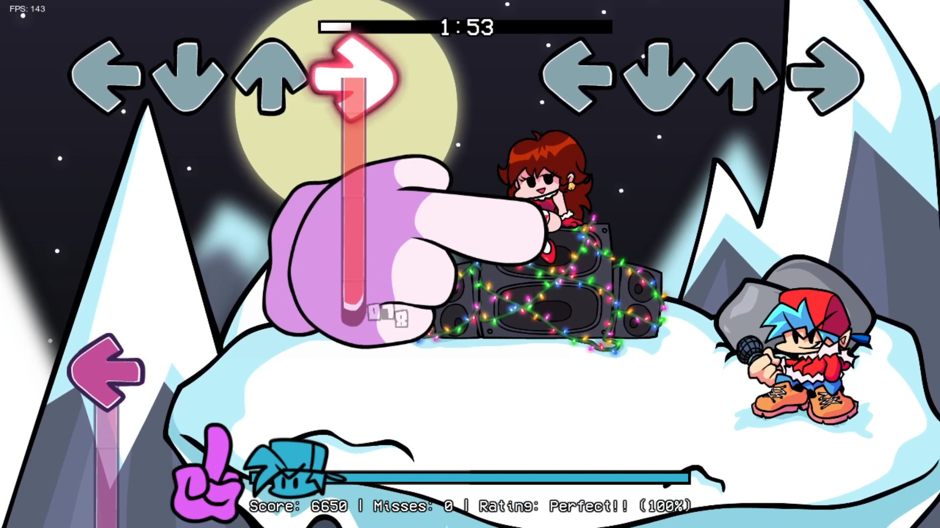 Friday Night Funkin' TEST MOD: Hand (Vs. Hand) [Friday Night Funkin ...