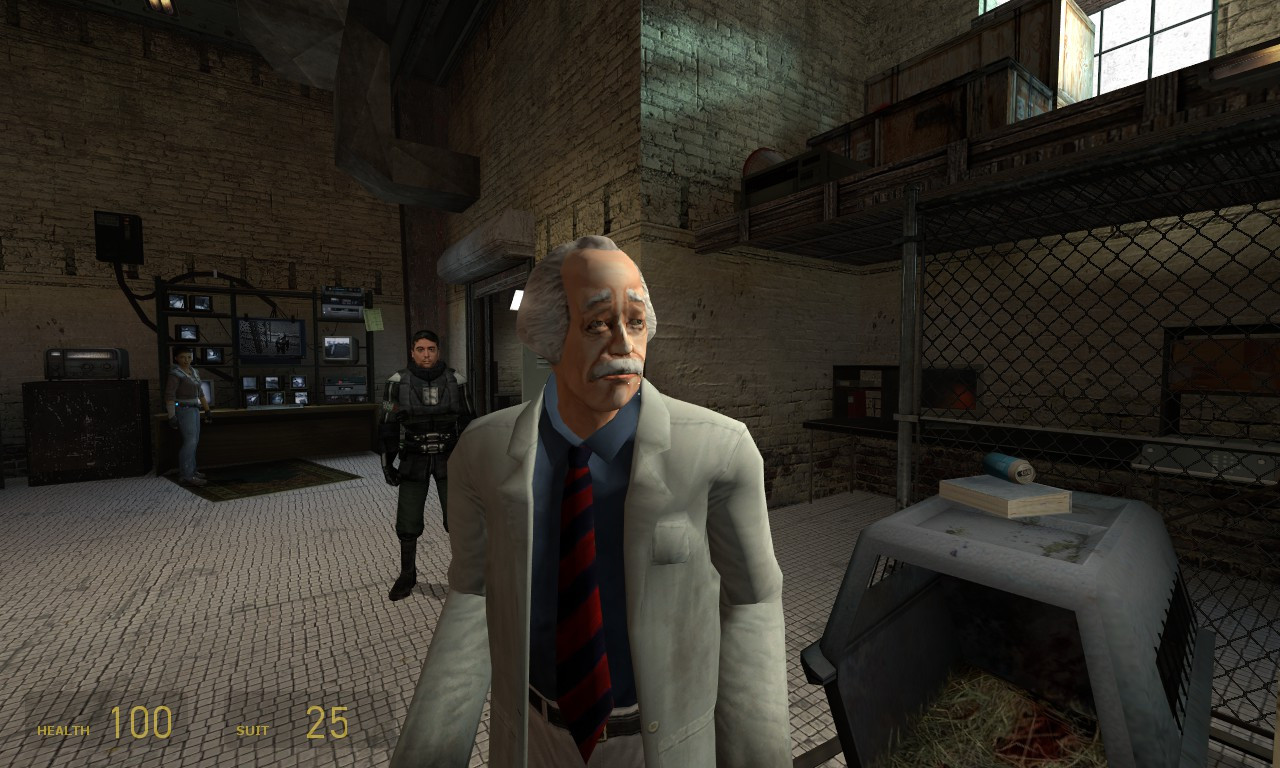 dr coomer as kleiner new textures [Half-Life 2] [Mods]