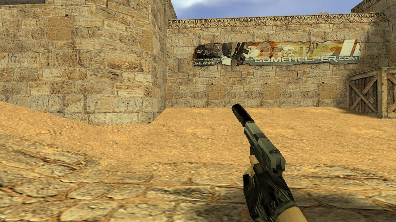 Silenced Usp 9mm but in P226 Reanims Mod for Counter-Strike 1.6 | CS1.6 ...