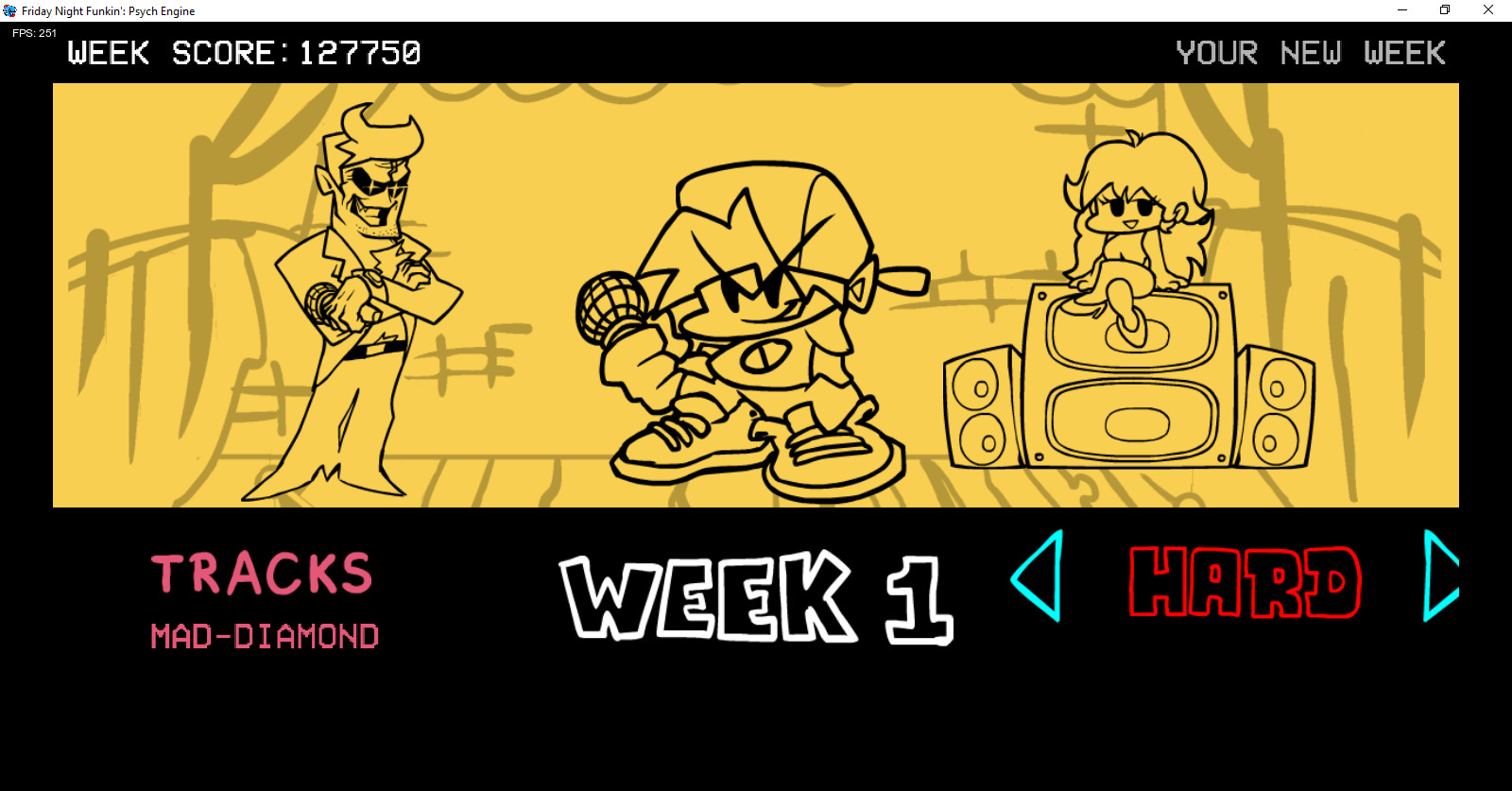 fnf fanmade song mad diamond [Friday Night Funkin'] [Mods]