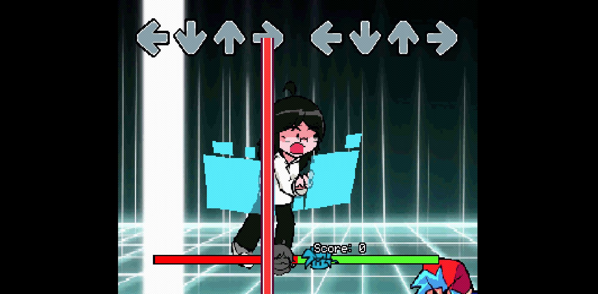 Cyber Sensation PS1 Port Mod for Friday Night Funkin' | FNF Mods