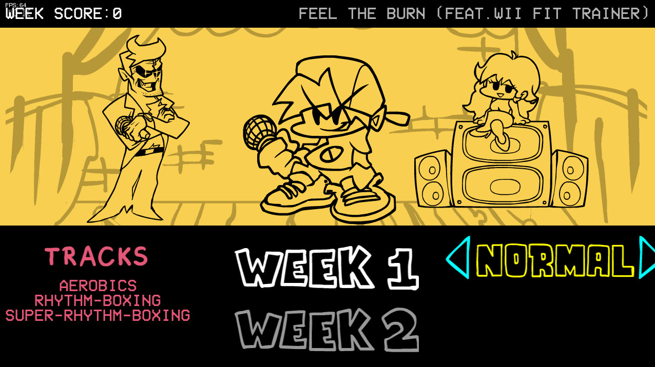 Wii Fit Trainer Plus Mod for Friday Night Funkin' | FNF Mods
