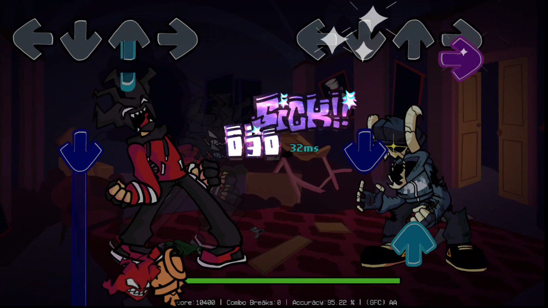 Agoti VS MadTabi Crucify Mod for Friday Night Funkin' | FNF Mods