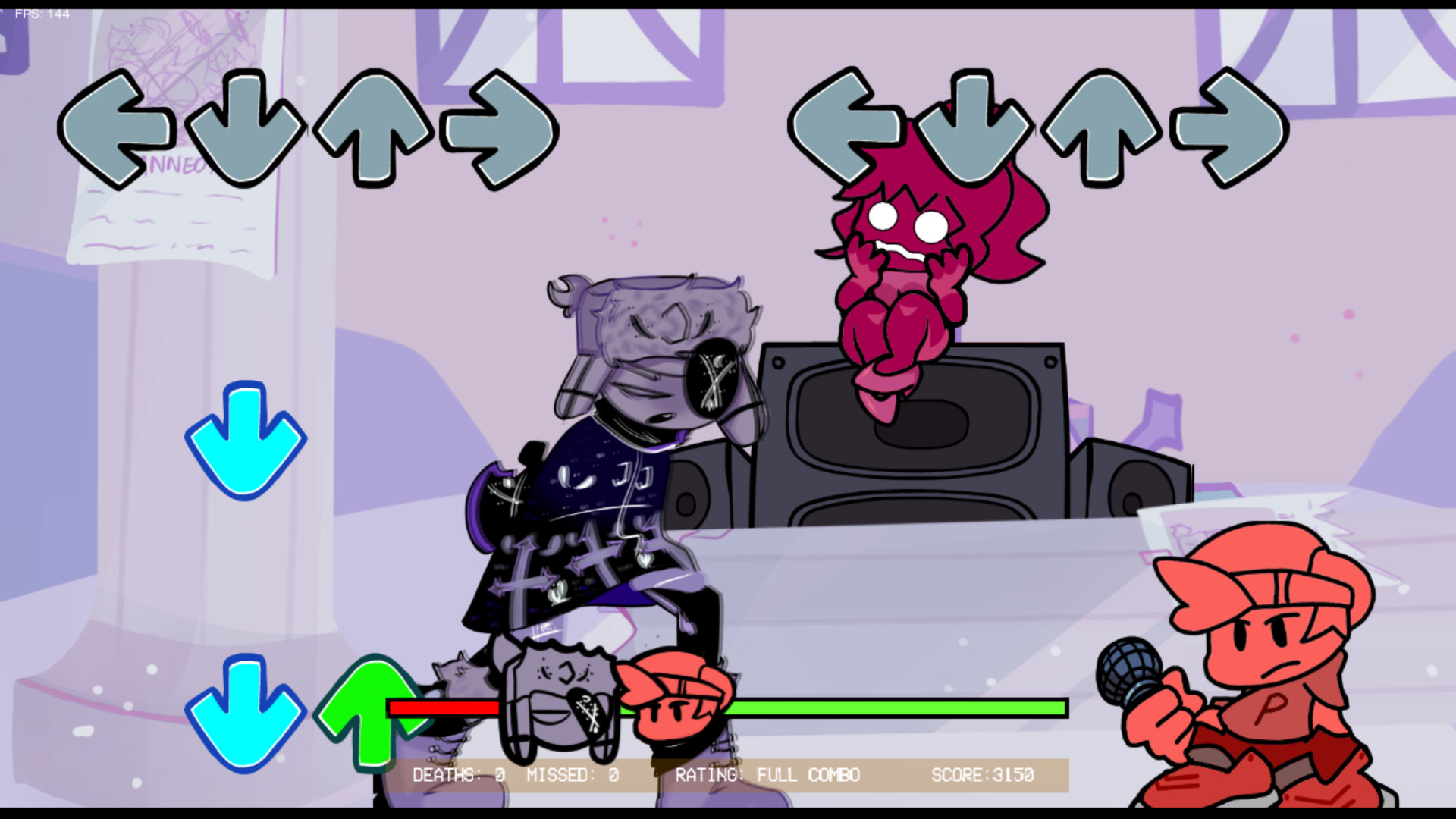 fnf logic- vs sarvente Mod for Friday Night Funkin' | FNF Mods