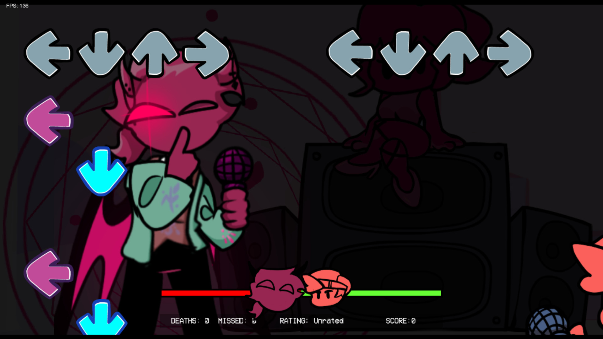 fnf logic- vs sarvente Mod for Friday Night Funkin' | FNF Mods