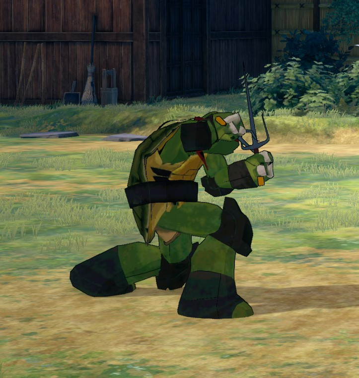 Raphael TMNT (Academy Inosuke) Mod for Demon Slayer: The Hinokami ...