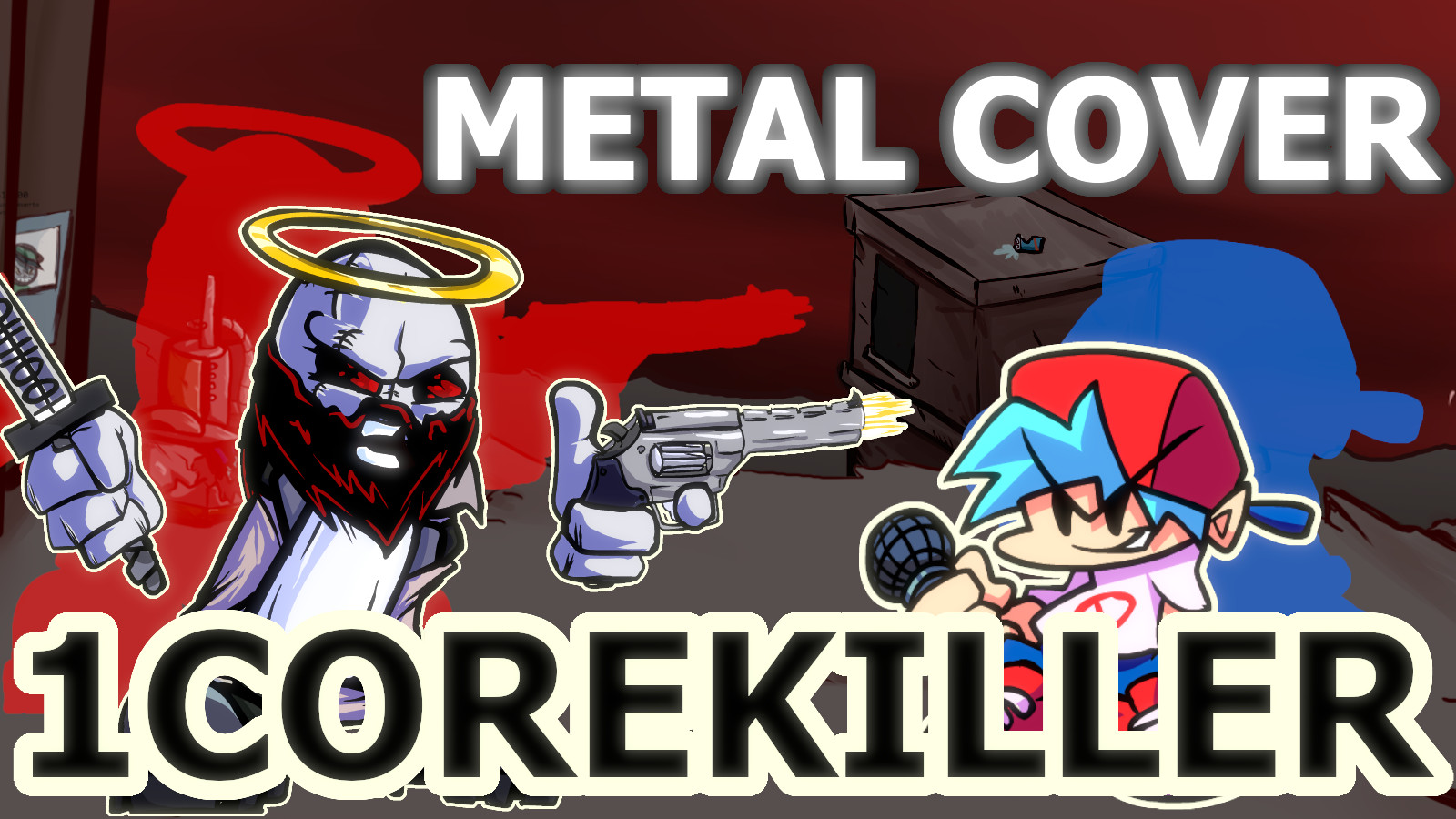 1CoreKiller Metal Guitar Cover Mod for Friday Night Funkin' | FNF Mods