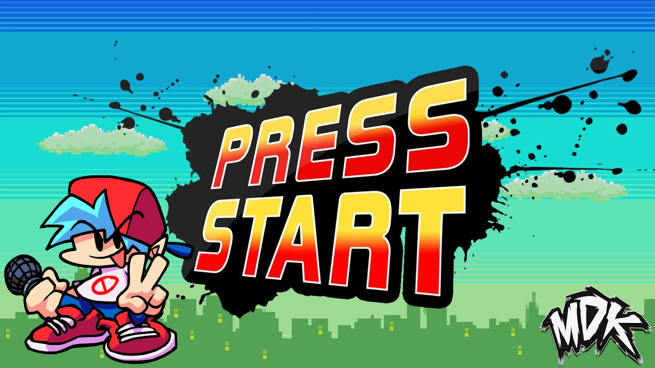Press Start FNF chart Mod for Friday Night Funkin' | FNF Mods