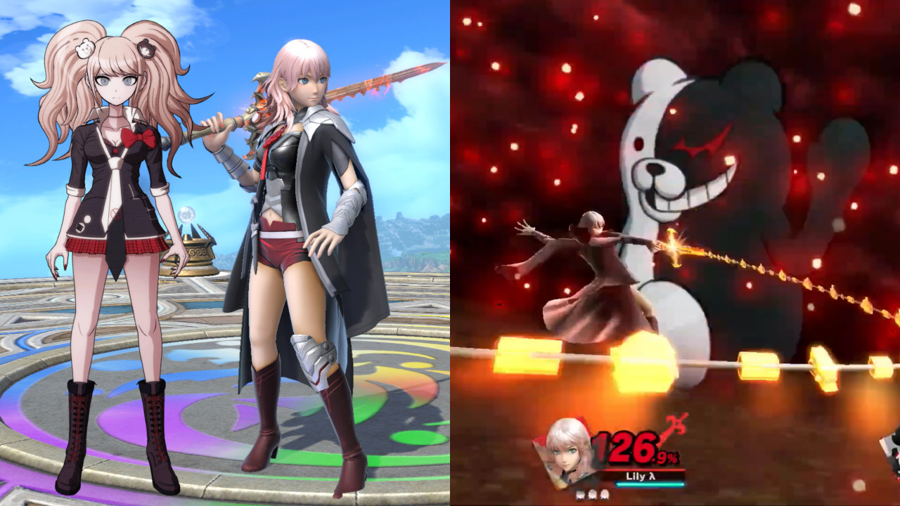 Junko Byleth + Monokuma Final Smash Mod for Super Smash Bros. Ultimate ...