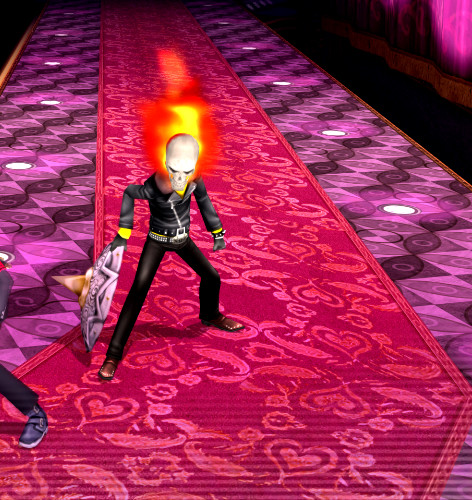 Ghost Rider outfit for Kanji [Persona 4 Golden (PC)] [Mods]