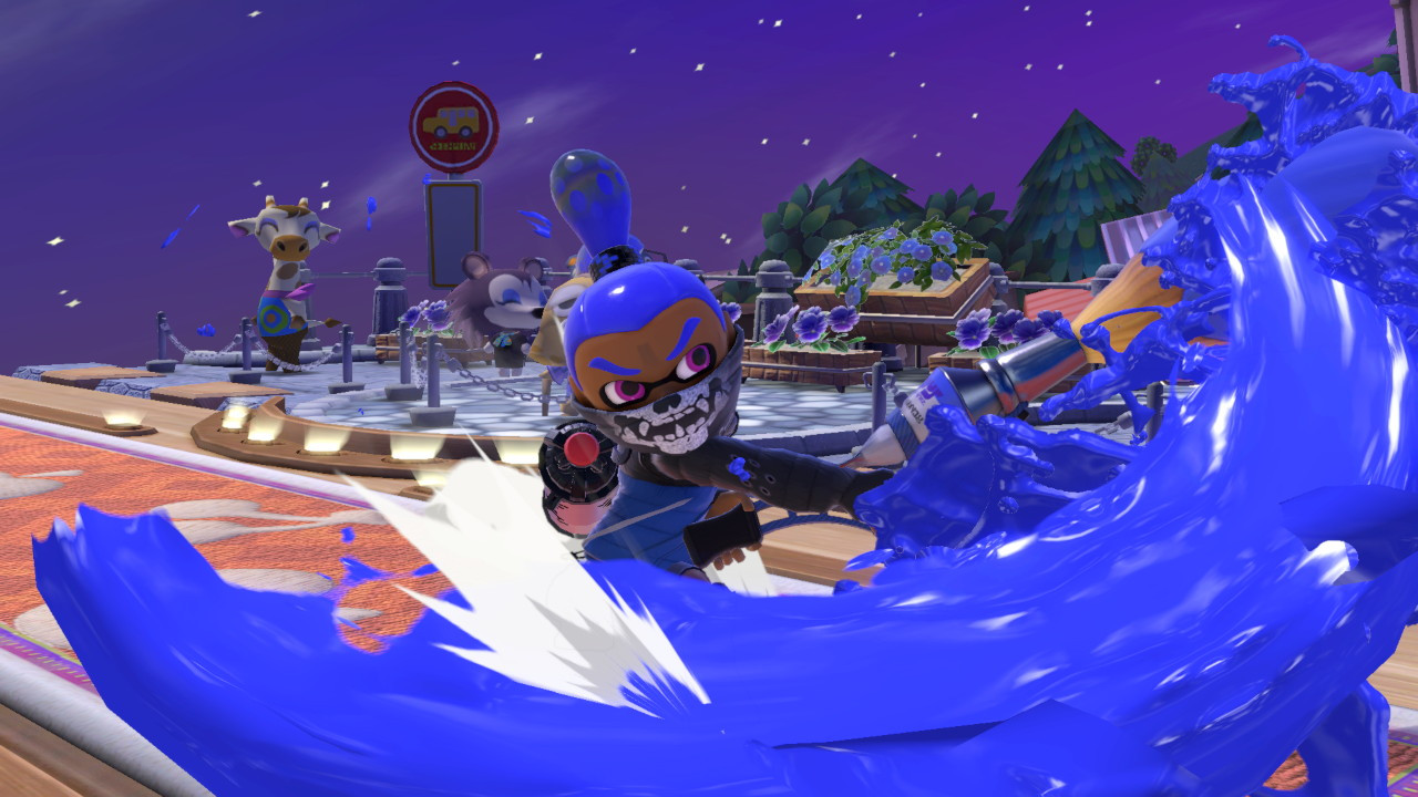 Blue Skull Inkling Mod for Super Smash Bros. Ultimate | SSBU Mods