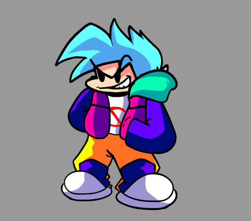 Temp BF Skin Mod for Friday Night Funkin' | FNF Mods