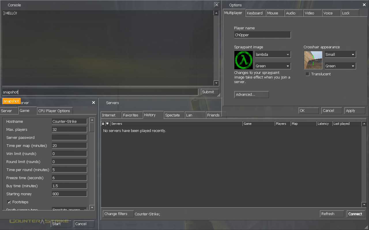 Source interface theme (CS:S theme) Mod for Counter-Strike 1.6 | CS1.6 Mods