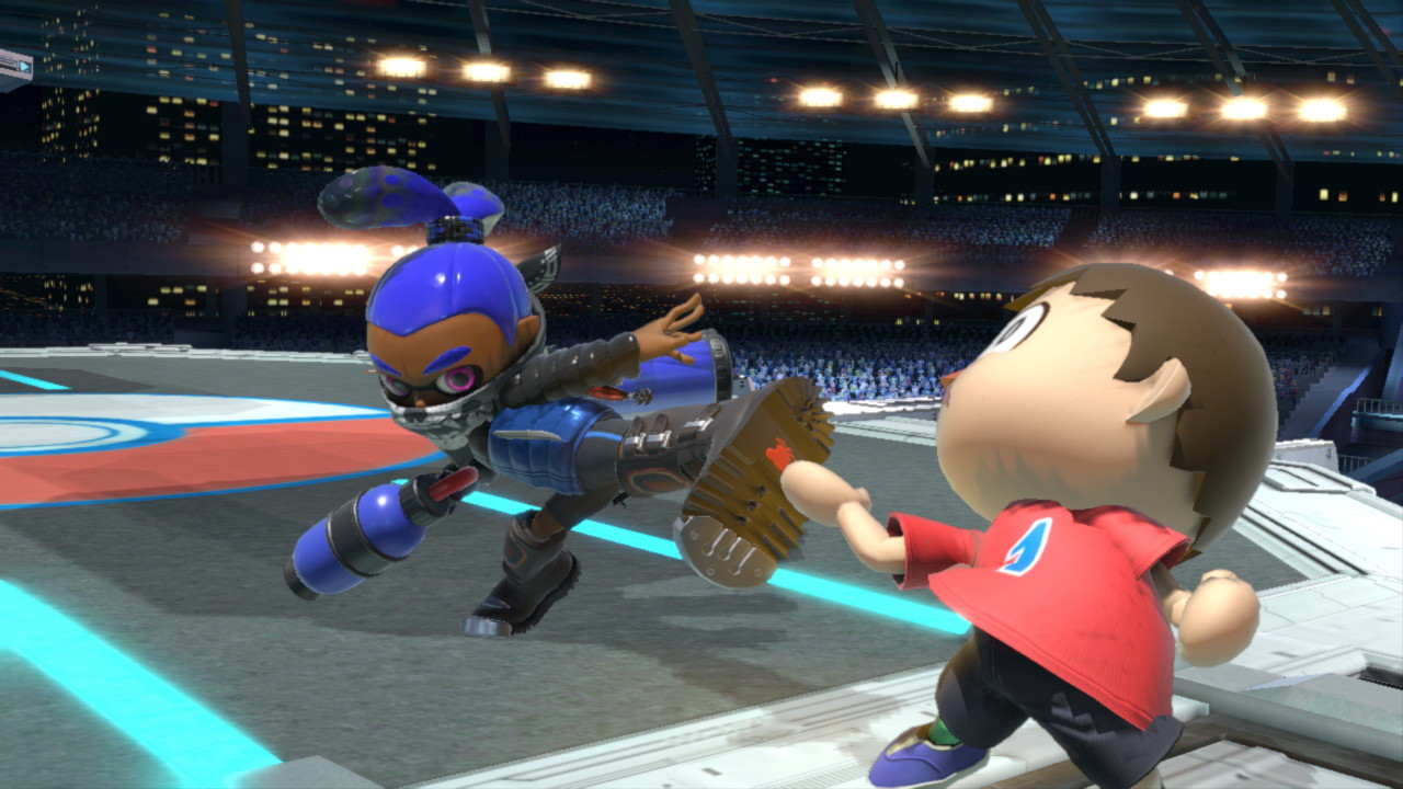 Blue Skull Inkling Mod for Super Smash Bros. Ultimate | SSBU Mods