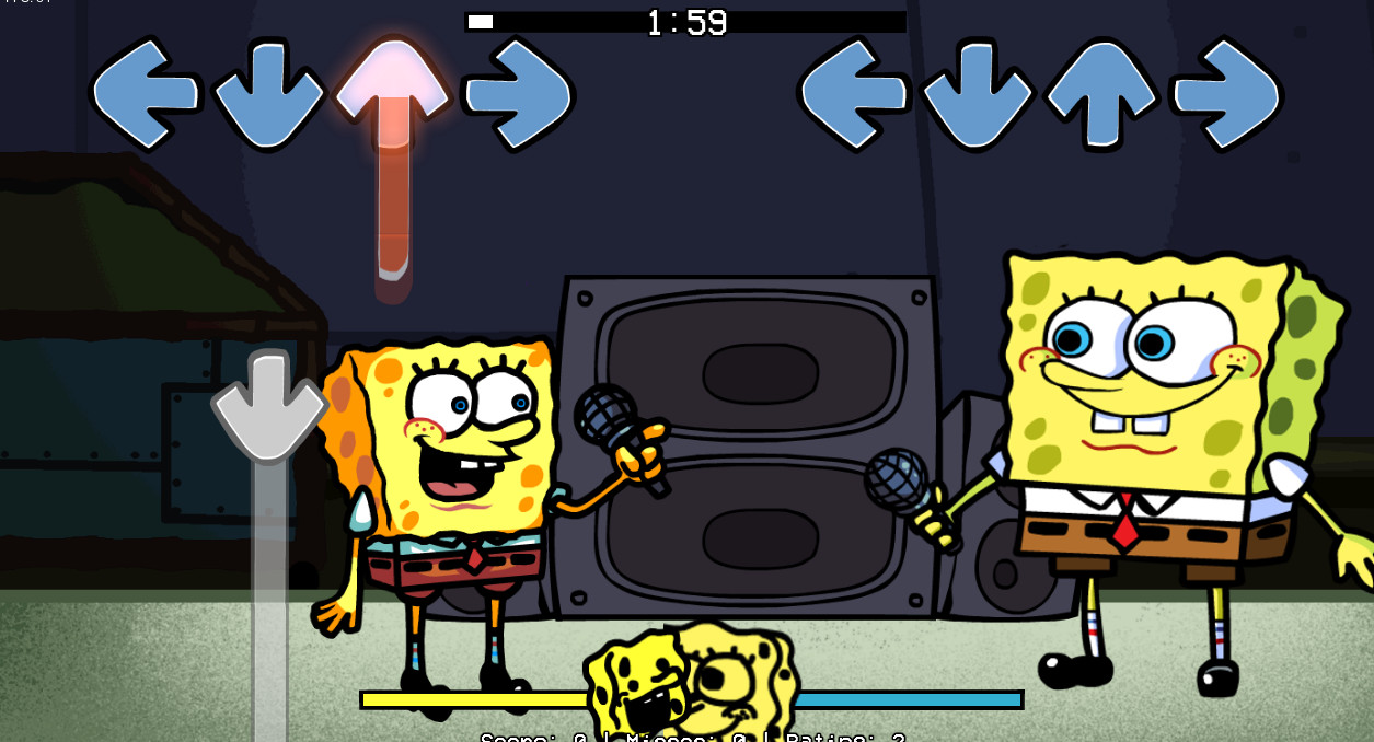 Vs Fake Spong Mod for Friday Night Funkin' | FNF Mods