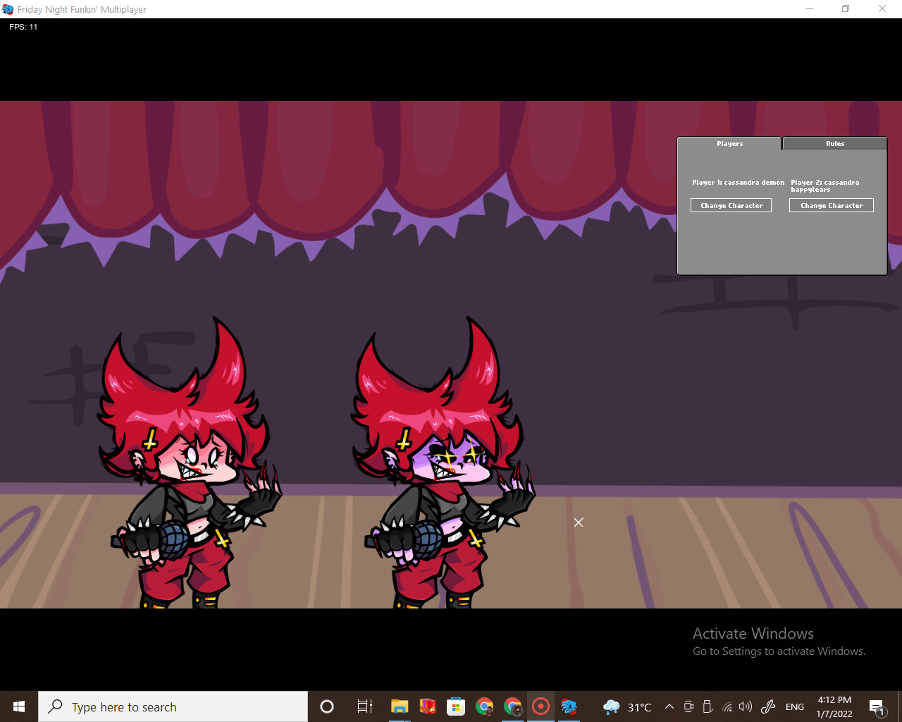 VS. Cassandra Sigma Update for FNF Multiplayer Mod for Friday Night ...