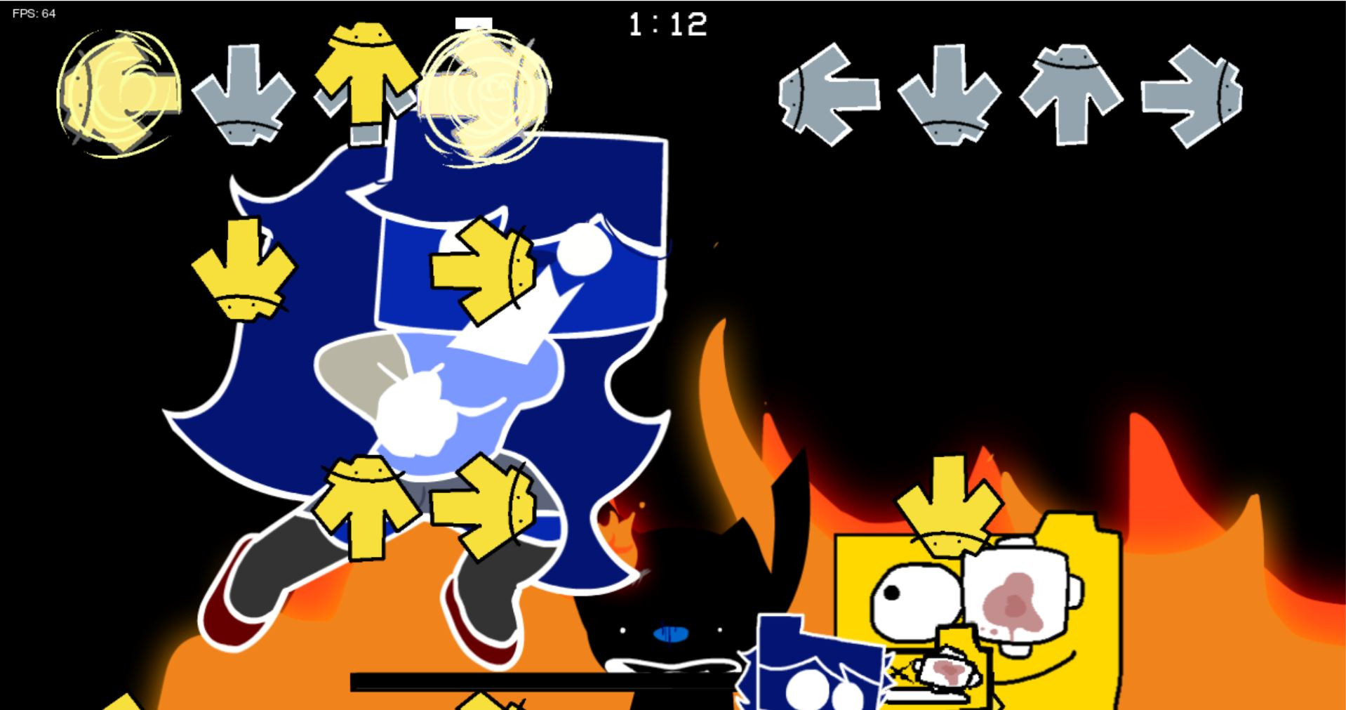 (V2) Vs Meri: Unfair Rechart Mod for Friday Night Funkin' | FNF Mods