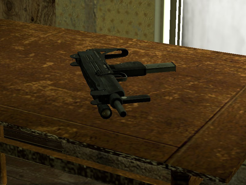 L4D Uzi on default anims. Mod for Half-Life 2 | HL2 Mods