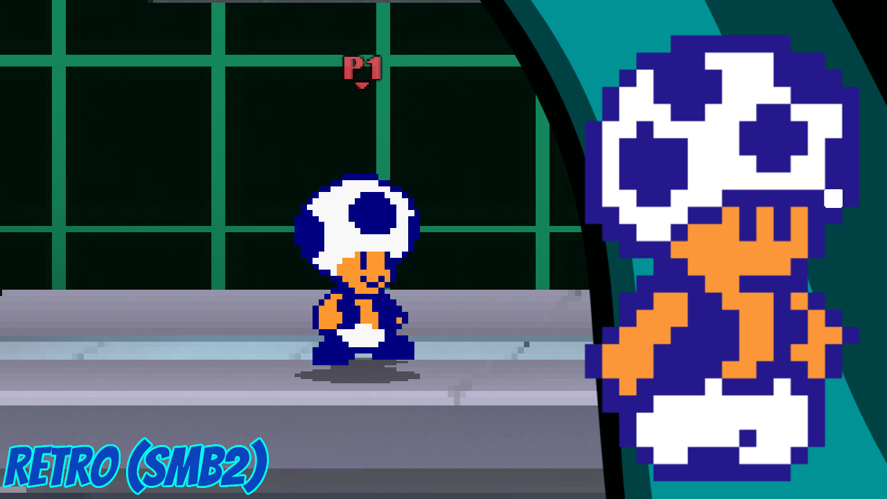 TheHomingBlueStar's Toad Color Pack Mod for Super Smash Bros. Crusade ...