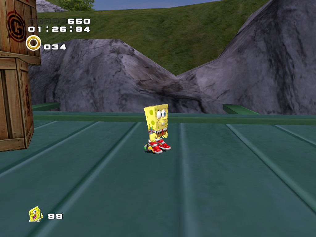 SpongeBob SquarePants With Soap Shoes Mod for Sonic Adventure 2 | SA2 Mods