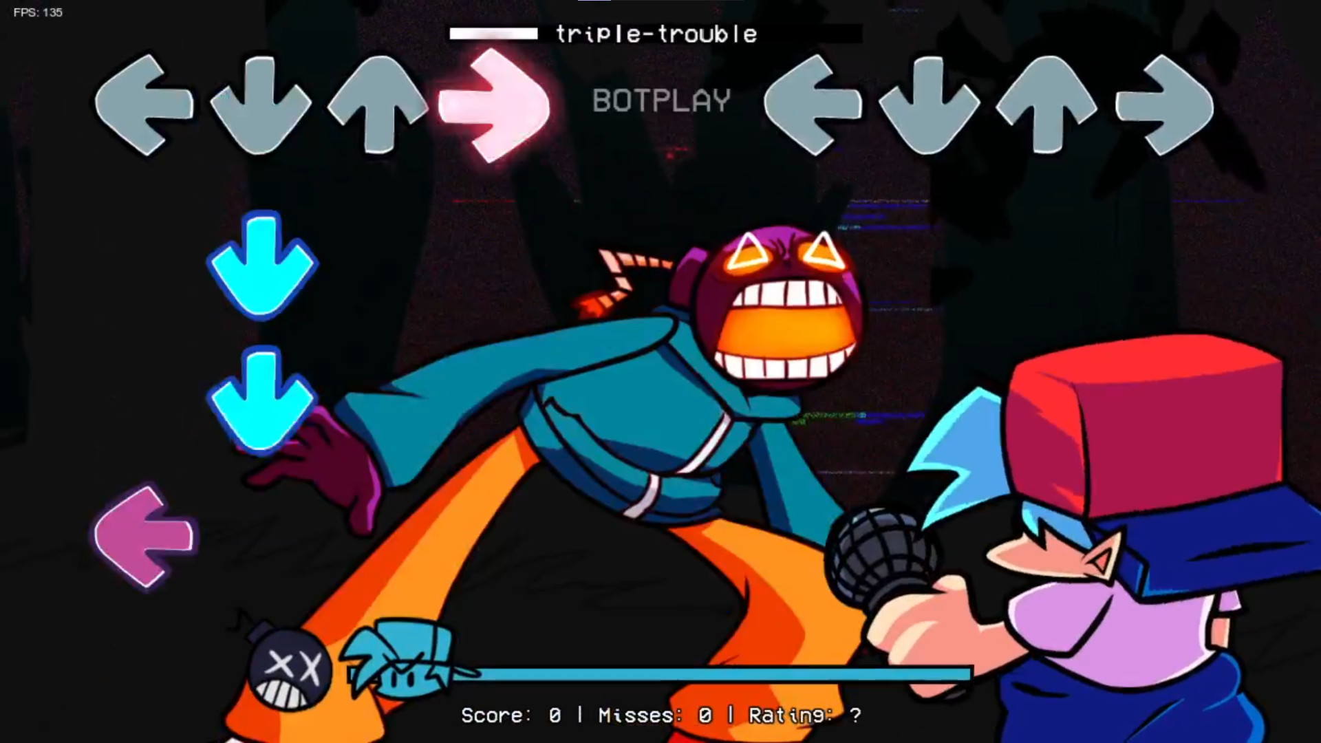 FNF Triple Memories (triple trouble cover) Mod for Friday Night Funkin ...