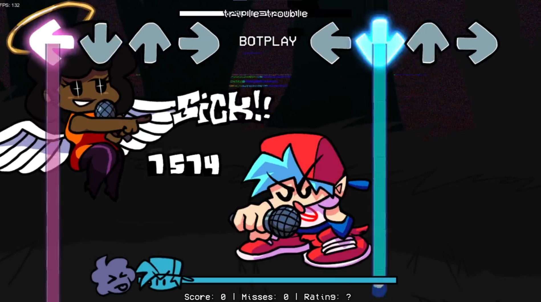 FNF Triple Memories (triple trouble cover) Mod for Friday Night Funkin ...