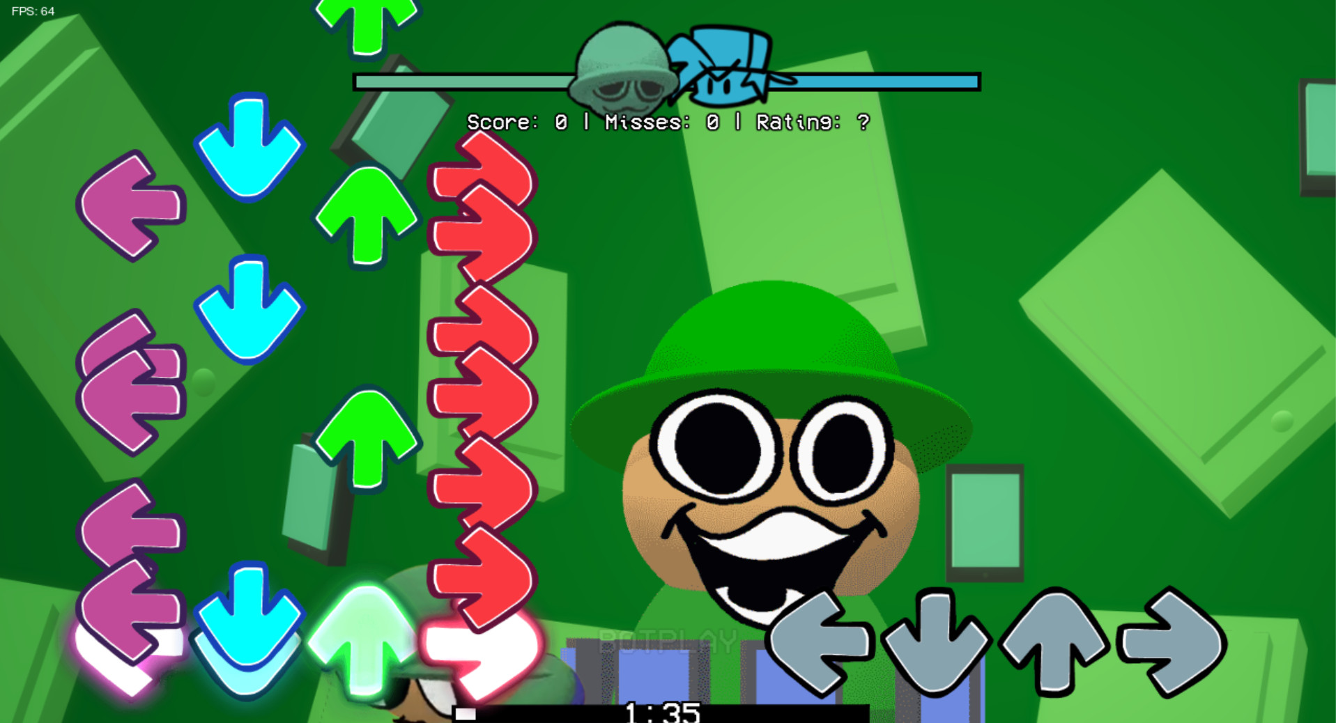 Vs. Brobgonal and Jambi Mod for Friday Night Funkin' | FNF Mods