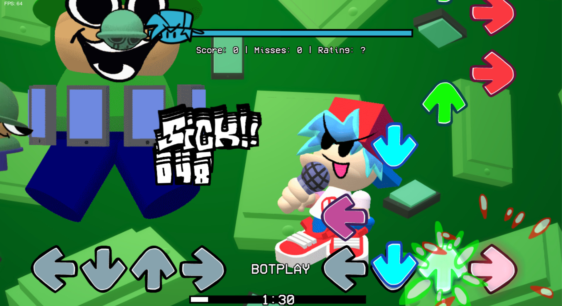 Vs. Brobgonal and Jambi Mod for Friday Night Funkin' | FNF Mods