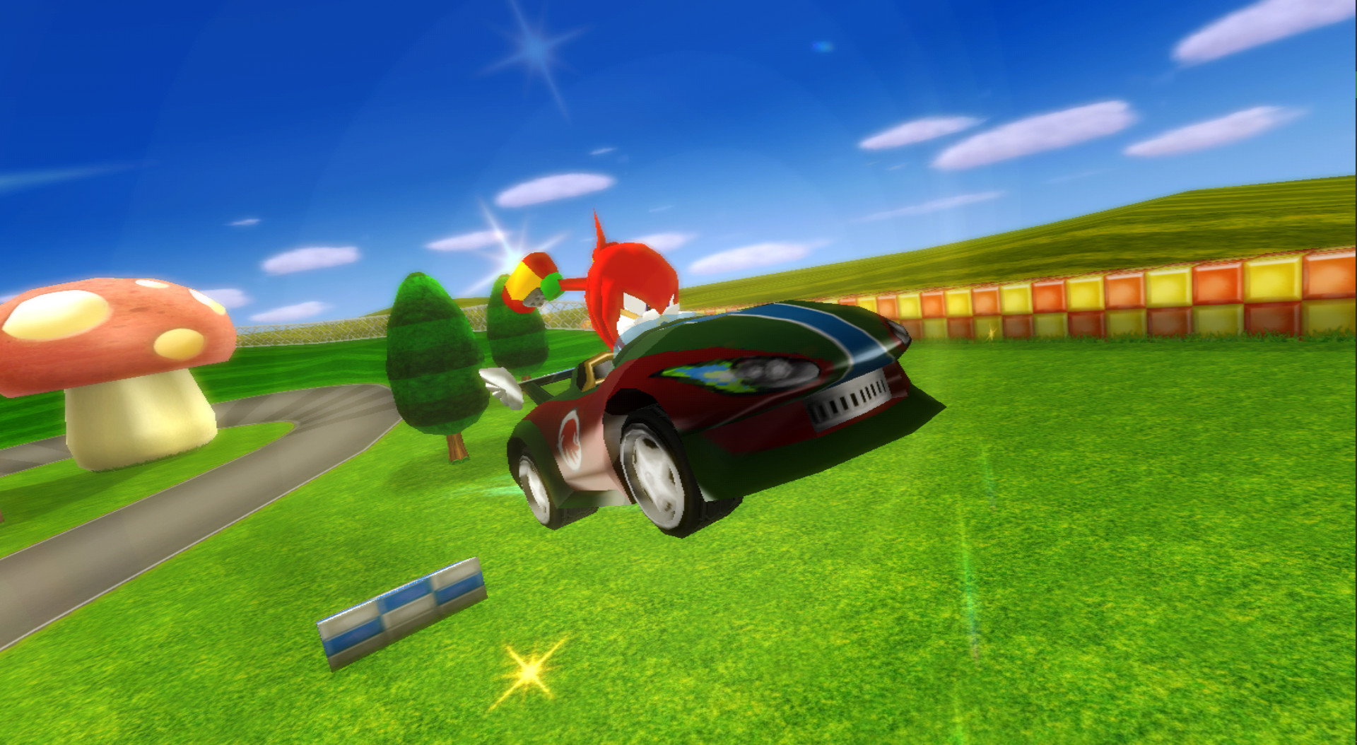 Knuckles Mod for Mario Kart Wii | MKWii Mods