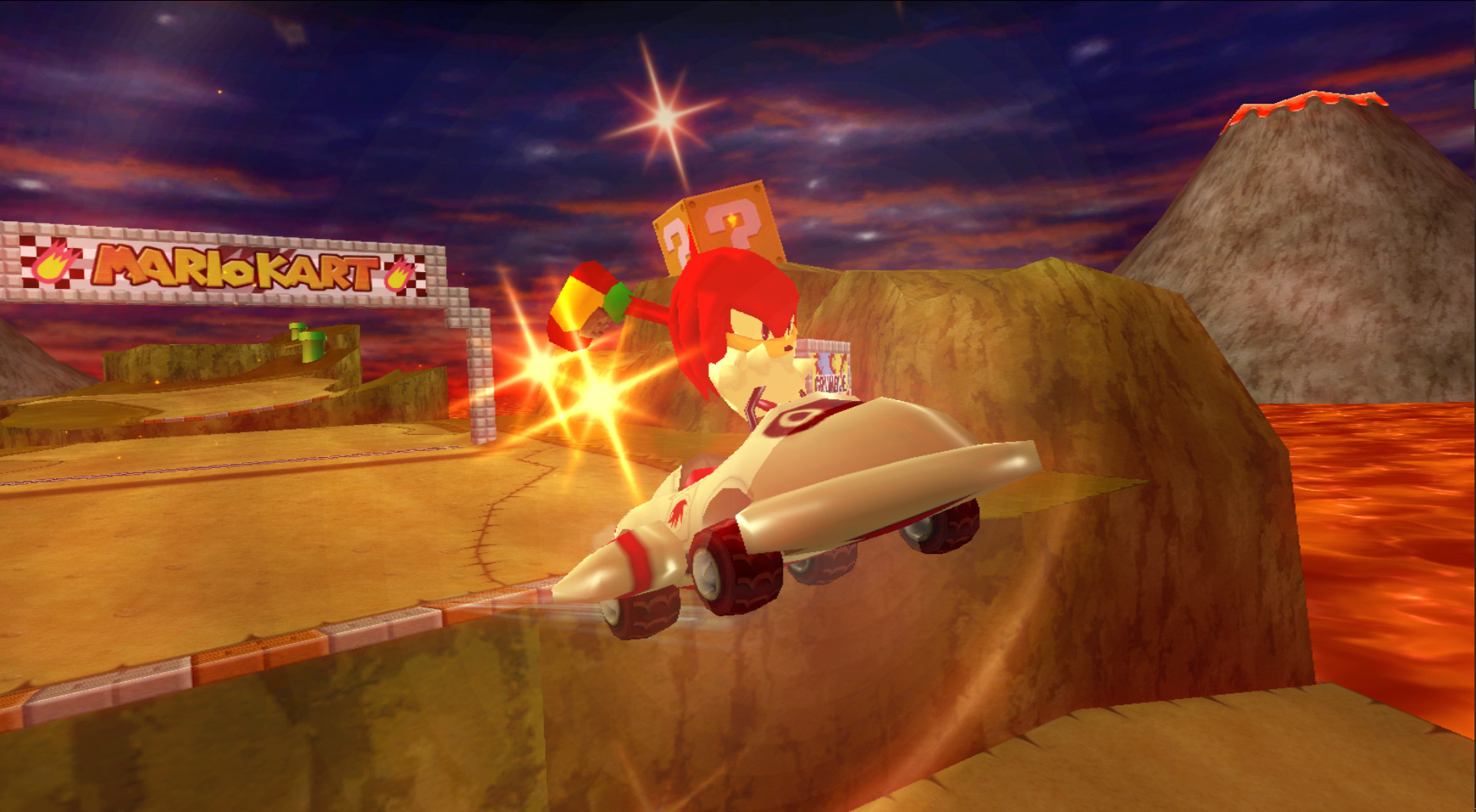 Knuckles Mod for Mario Kart Wii | MKWii Mods