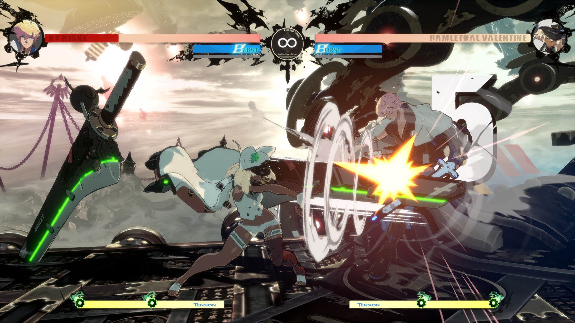 Beat Count in Strive's font Mod for GUILTY GEAR -STRIVE- | GGST Mods