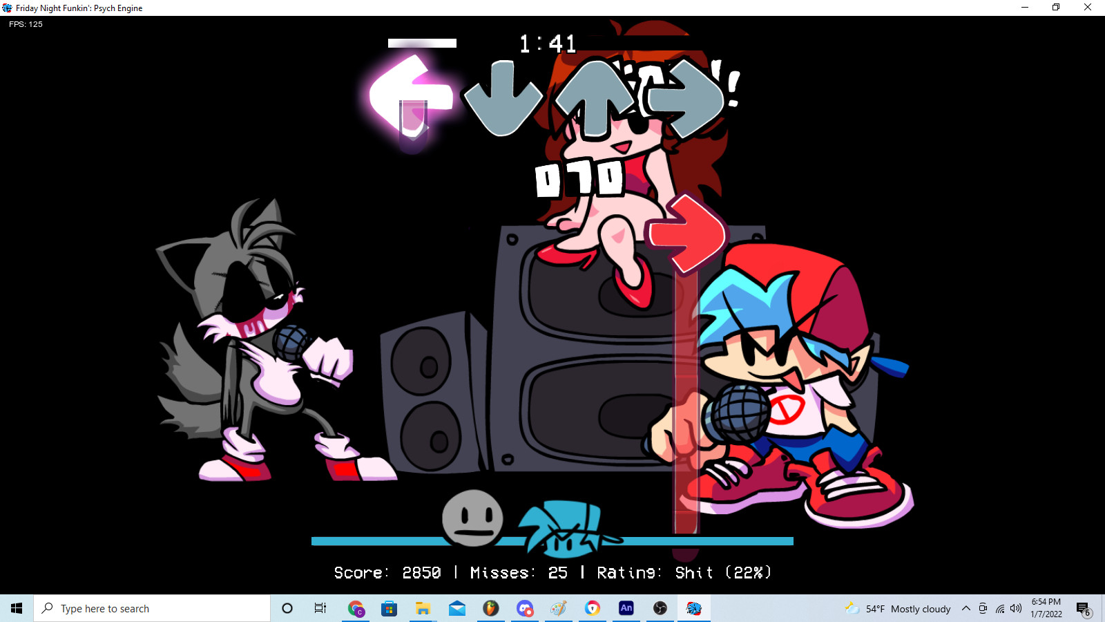 Faker but Tails sings it [Friday Night Funkin'] [Mods]